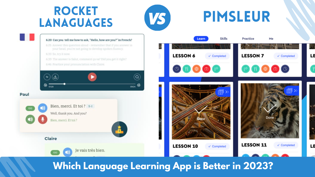 Rocket Languages VS Pimsleur: Which Language Learning App is Better in 2024? - Cooljugator