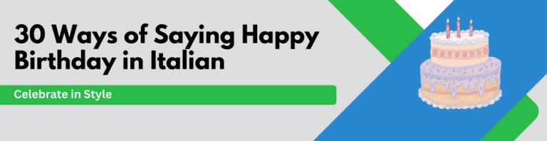 30 Ways of Saying Happy Birthday in Italian - Cooljugator